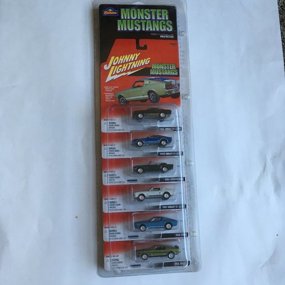 Johnny Lightning | Toys | Johnny Lightning Monster Mustangs 6pack Toys ...